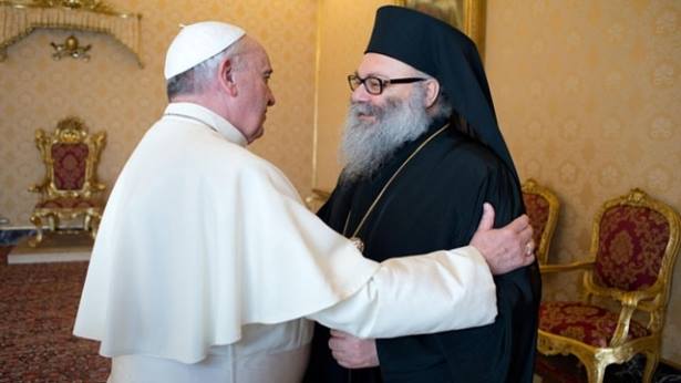 El Patriarca Juan X se reúne con el Papa Francisco – Iglesia Ortodoxa ...